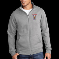 MAFCA Crew Neck Full Zip Front + Back MAFCA